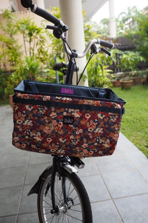 Brompton Basket Bag made with Liberty Fabric, Sports Equipment ...