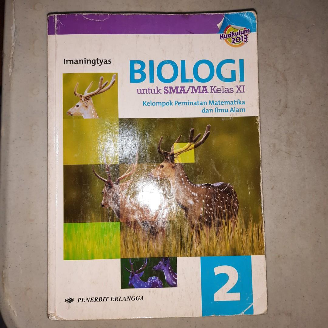 buku biologi kelas xi sma, Buku & Alat Tulis, Buku Pelajaran di Carousell