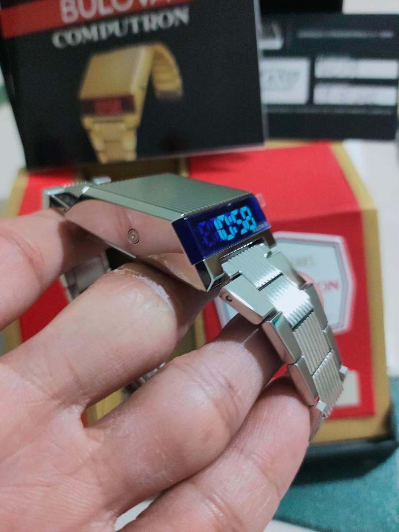 Bulova Computron 96C139, Men's Fashion, Watches & Accessories, Watches ...