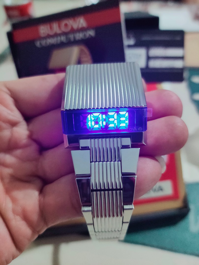Bulova Computron 96C139, Men's Fashion, Watches & Accessories, Watches ...