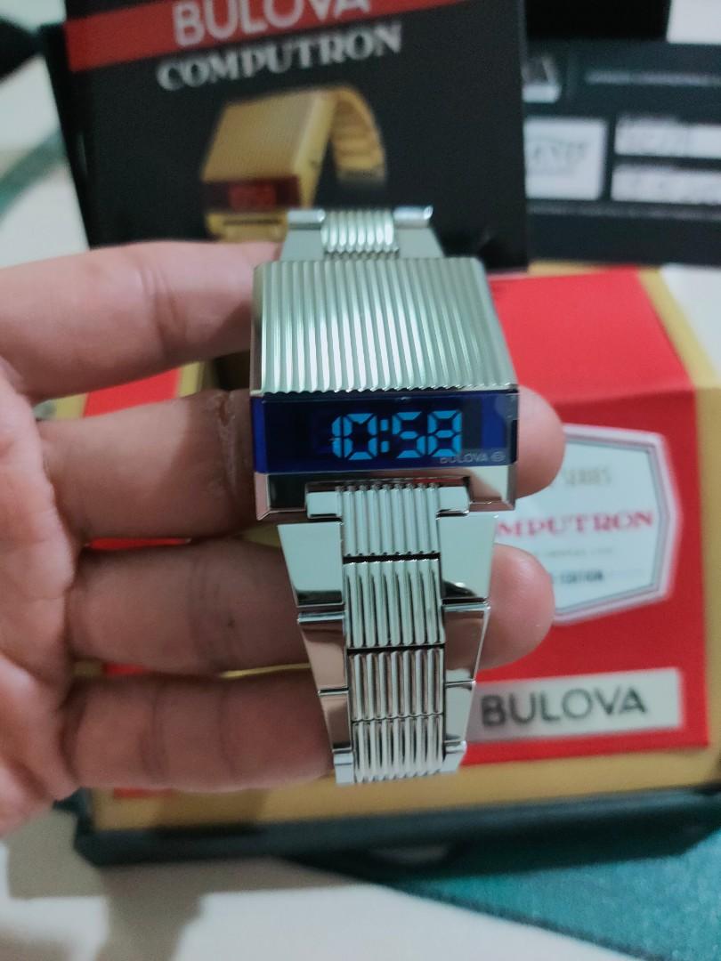 Bulova Computron 96C139, Men's Fashion, Watches & Accessories, Watches ...