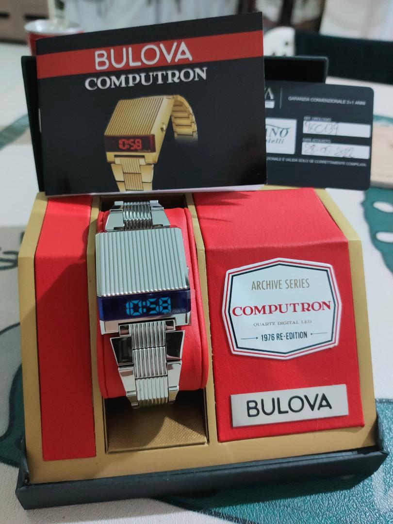 Bulova Computron 96C139, Men's Fashion, Watches & Accessories, Watches ...