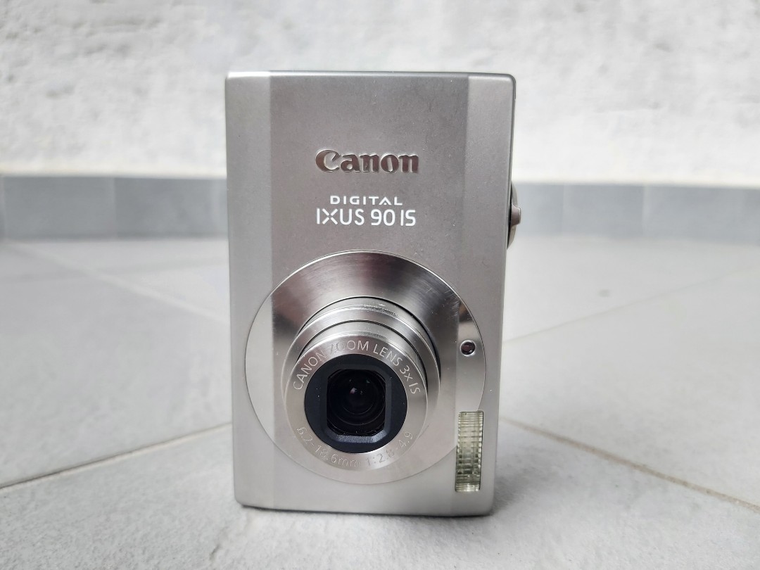 Canon IXUS 90 IS ccd dugital camera 數碼相機 film feel vintage classic 懷舊 ...