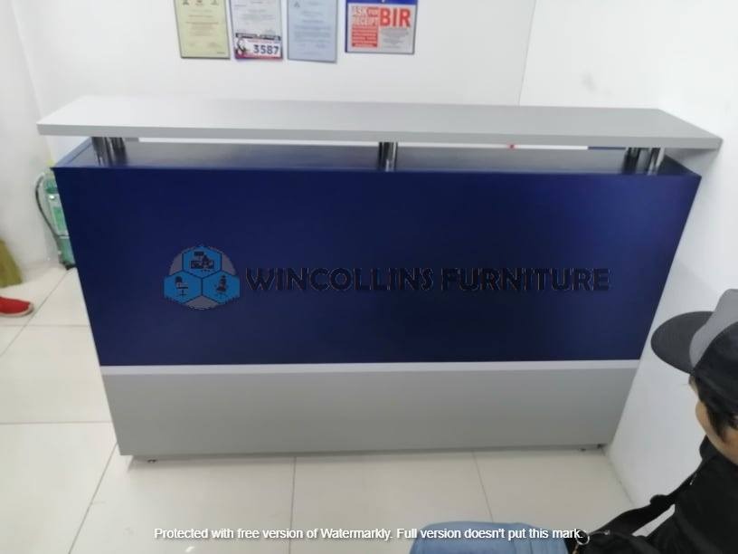 CUSTOMIZED RECEPTION TABLE]';;, Furniture & Home Living, Office ...