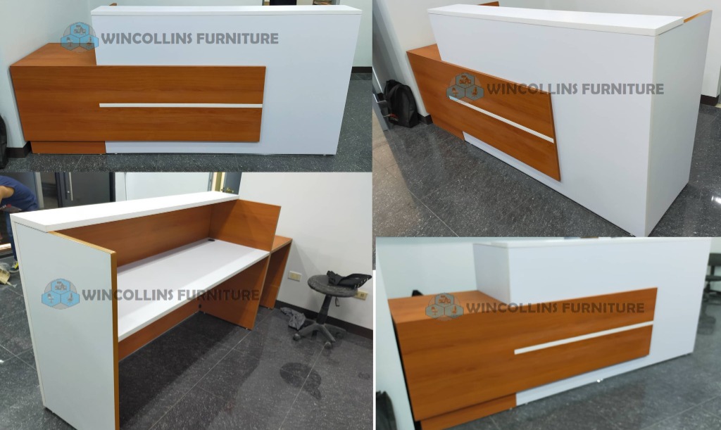 ,.;CUSTOMIZED RECEPTION TABLE.;;, Furniture & Home Living, Office ...