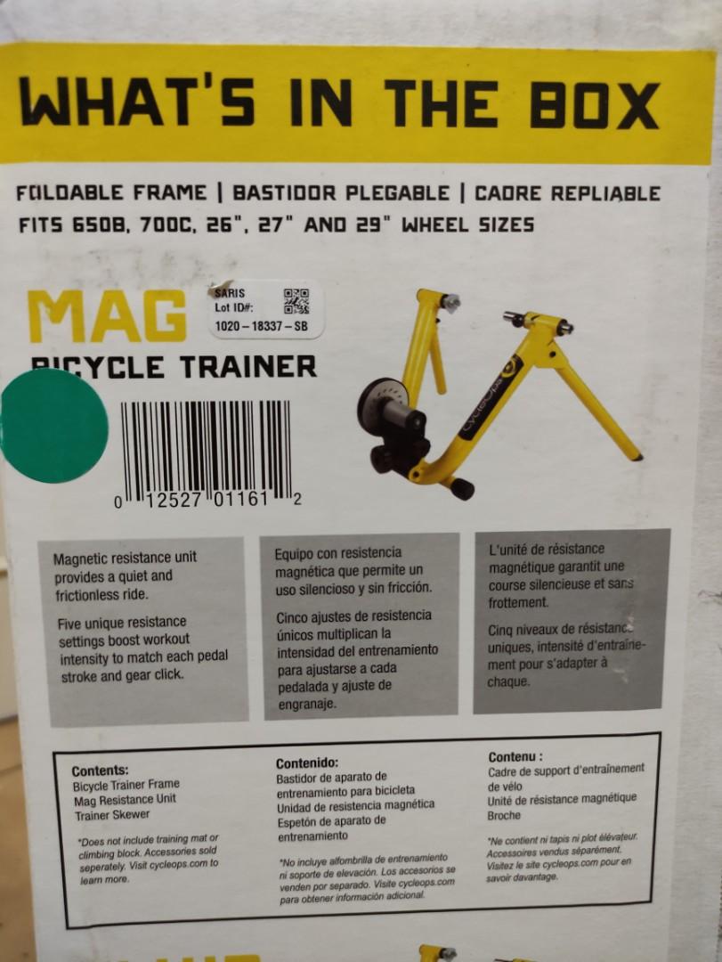Cyclops Bike Trainer with Magene Sensor and Bike Stand, Sports ...