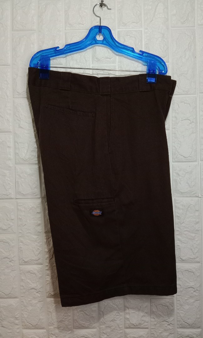Dickies choco brown double patch, Men's Fashion, Bottoms, Shorts on ...