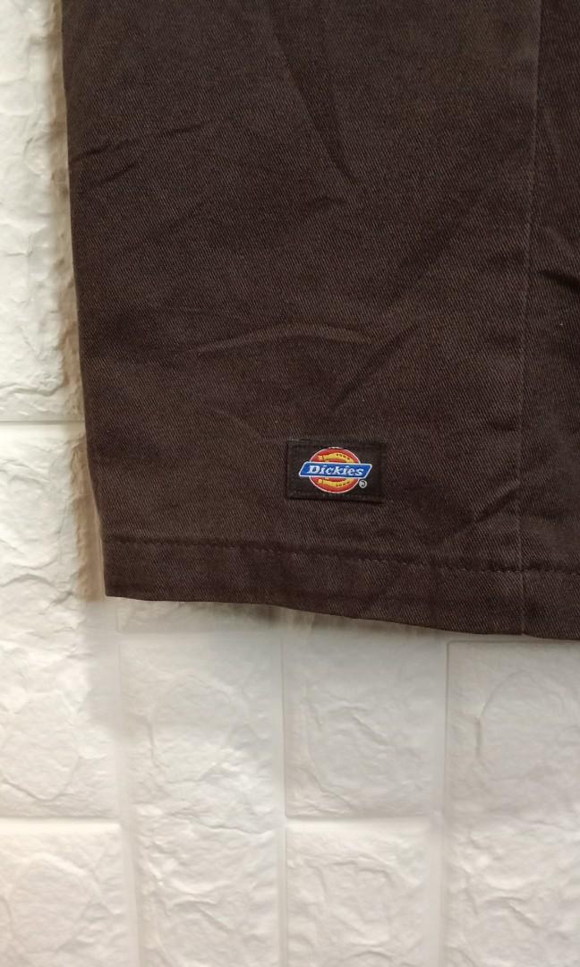 Dickies choco brown double patch, Men's Fashion, Bottoms, Shorts on ...