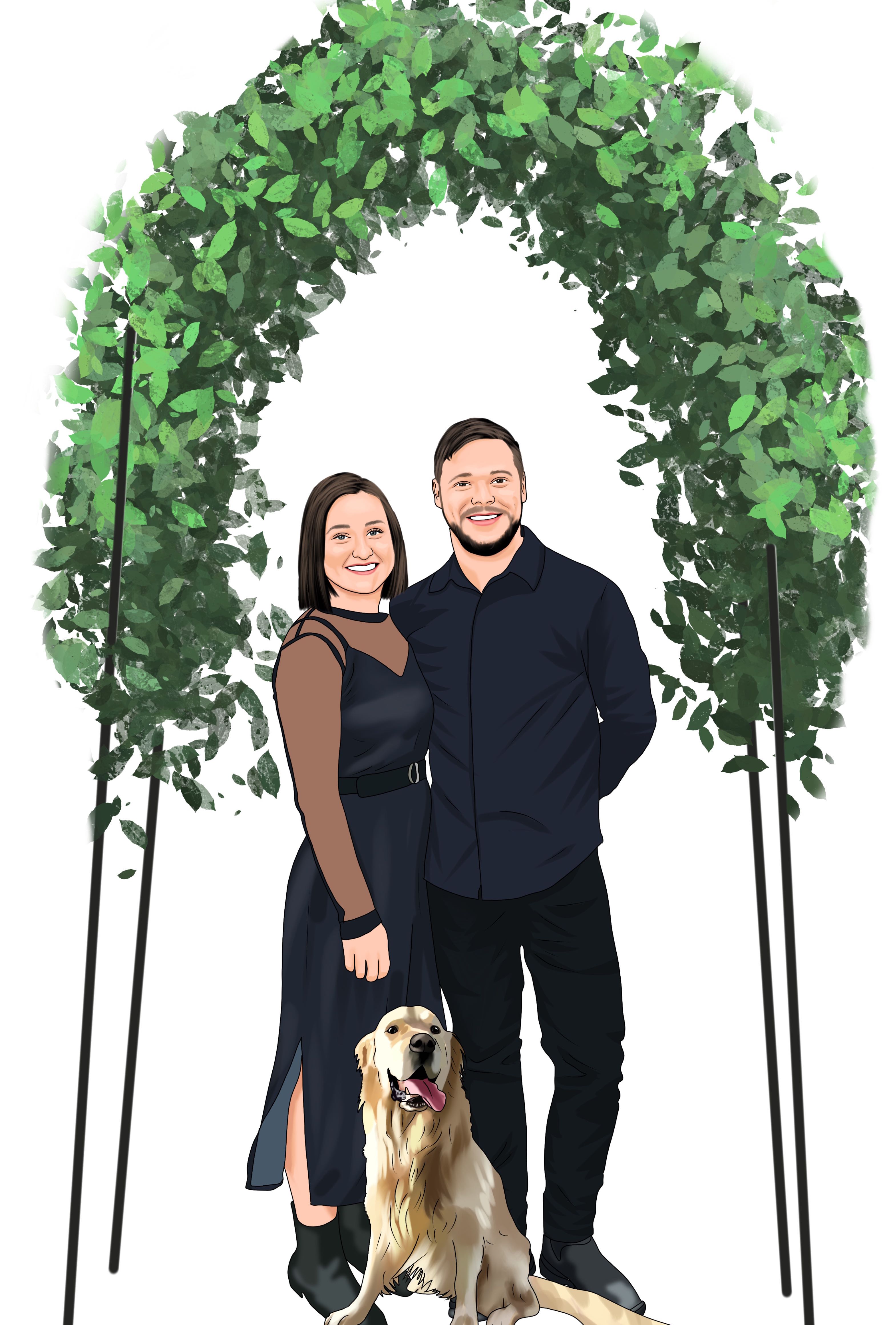 (Commission) Digital cartoon style drawing! Only digital file. Free ...