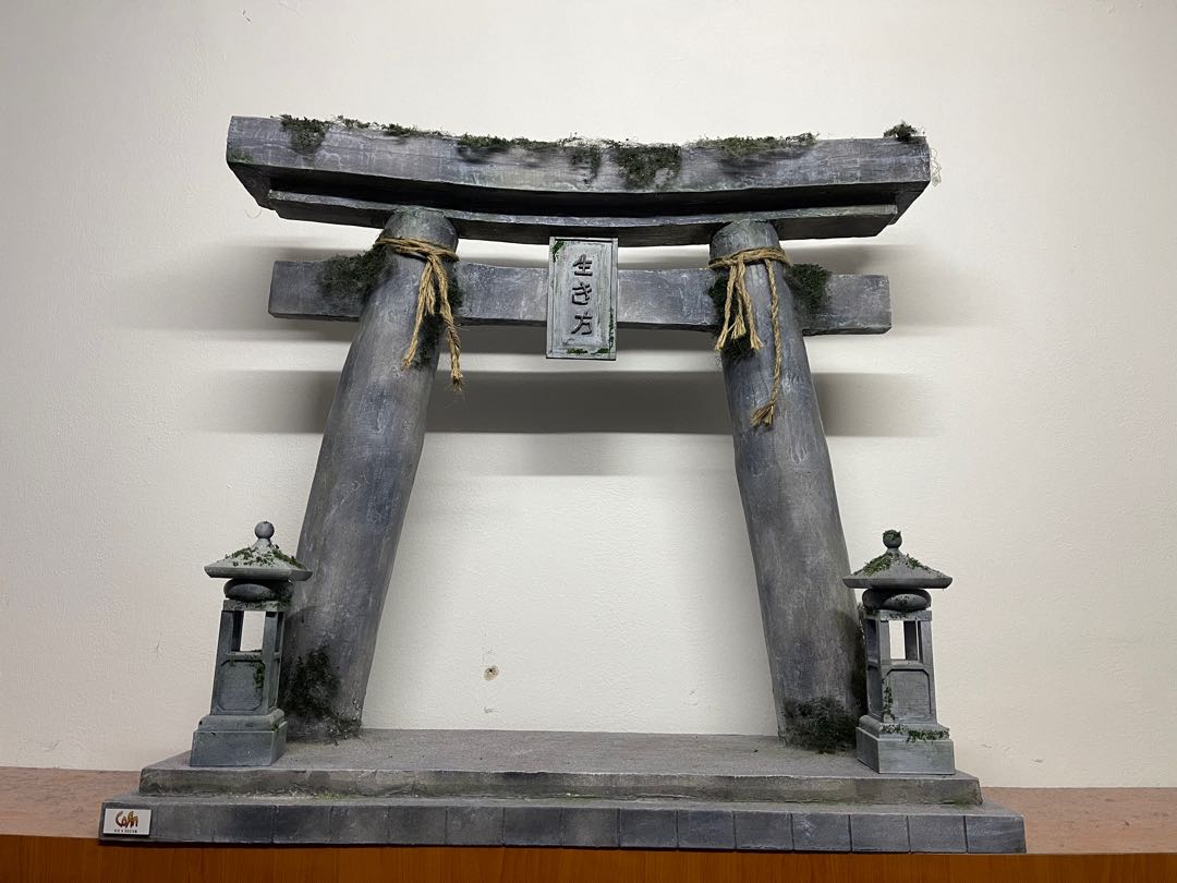 Diorama 1/6 Torii Gate Japan, Hobbies & Toys, Toys & Games on Carousell