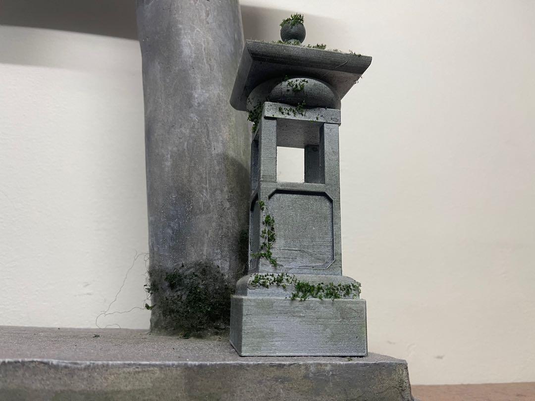 Diorama 1/6 Torii Gate Japan, Hobbies & Toys, Toys & Games on Carousell
