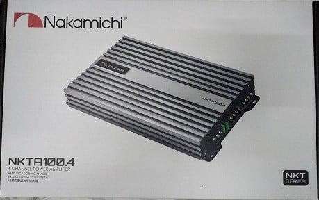 ELECTROVOX NAKAMICHI NKTA100.4 4 CHANNEL POWER AMPLIFIER, Car Parts & Accessories, Audio, Video ...