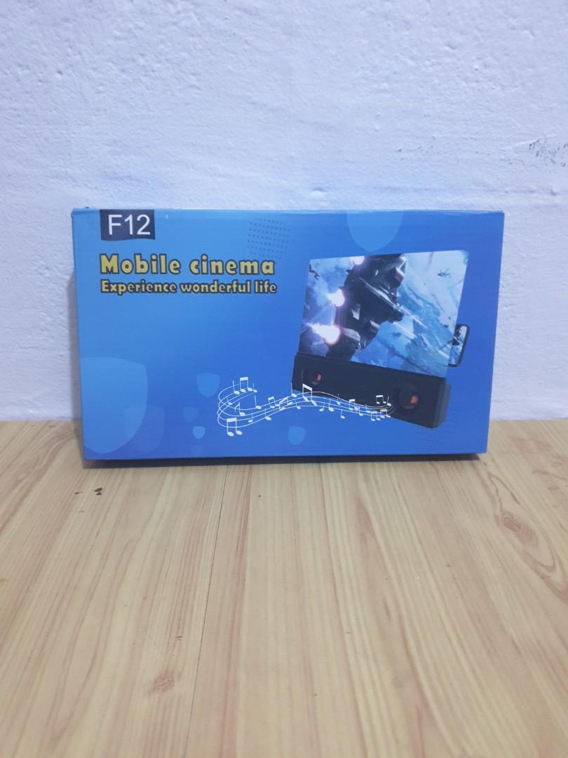 F12 Universal 12 Inch Mobile Phone Screen Magnifier 3D HD Video ...