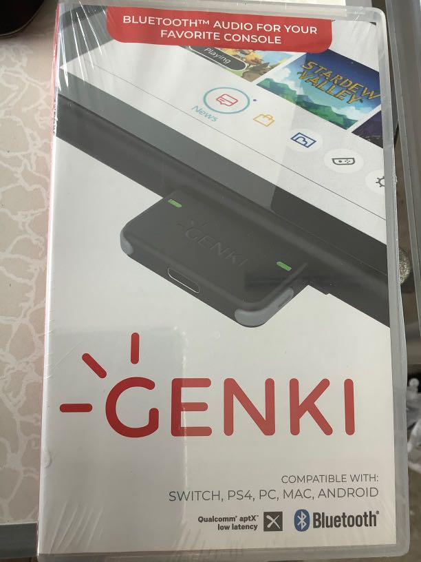 Genki Bluetooth Audio (Gray Button Version), Computers & Tech, Parts ...