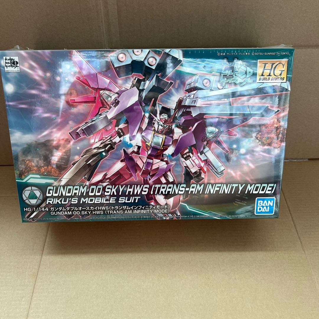 Gundam 00 Sky HWS Trans Am Infinity Mode, Hobbies & Toys, Toys & Games ...
