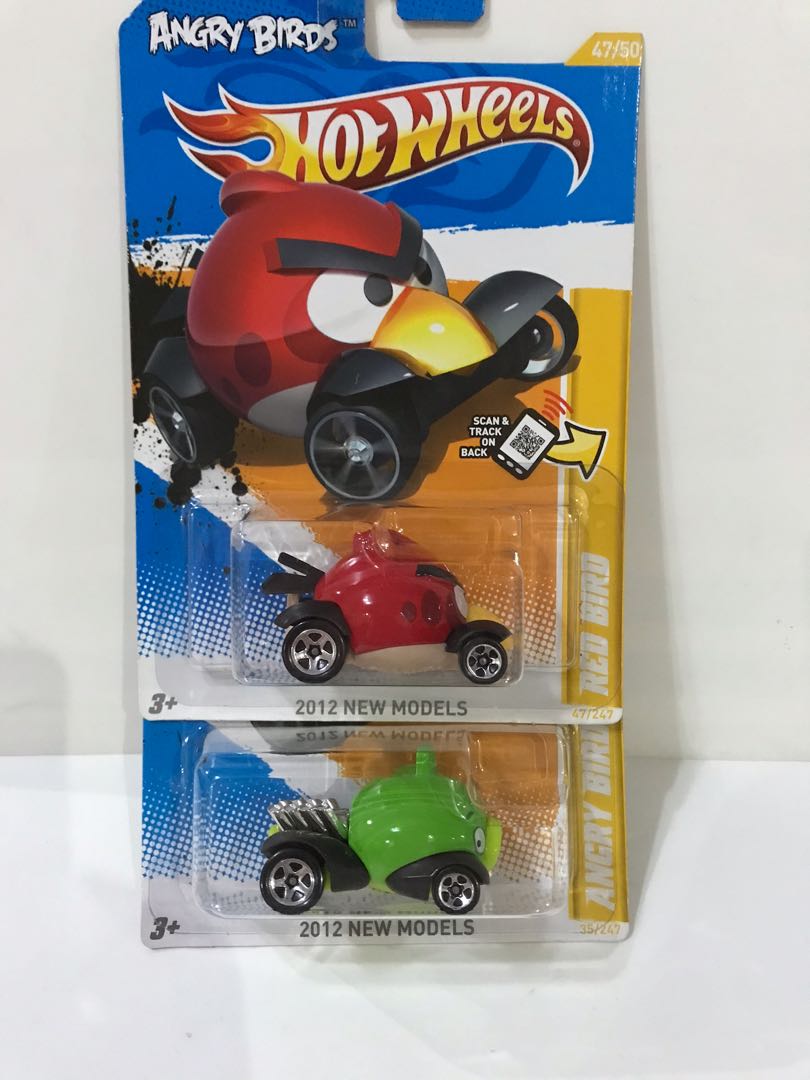 Hotwheels angry birds diecast toy car die cast, Hobbies & Toys, Toys ...