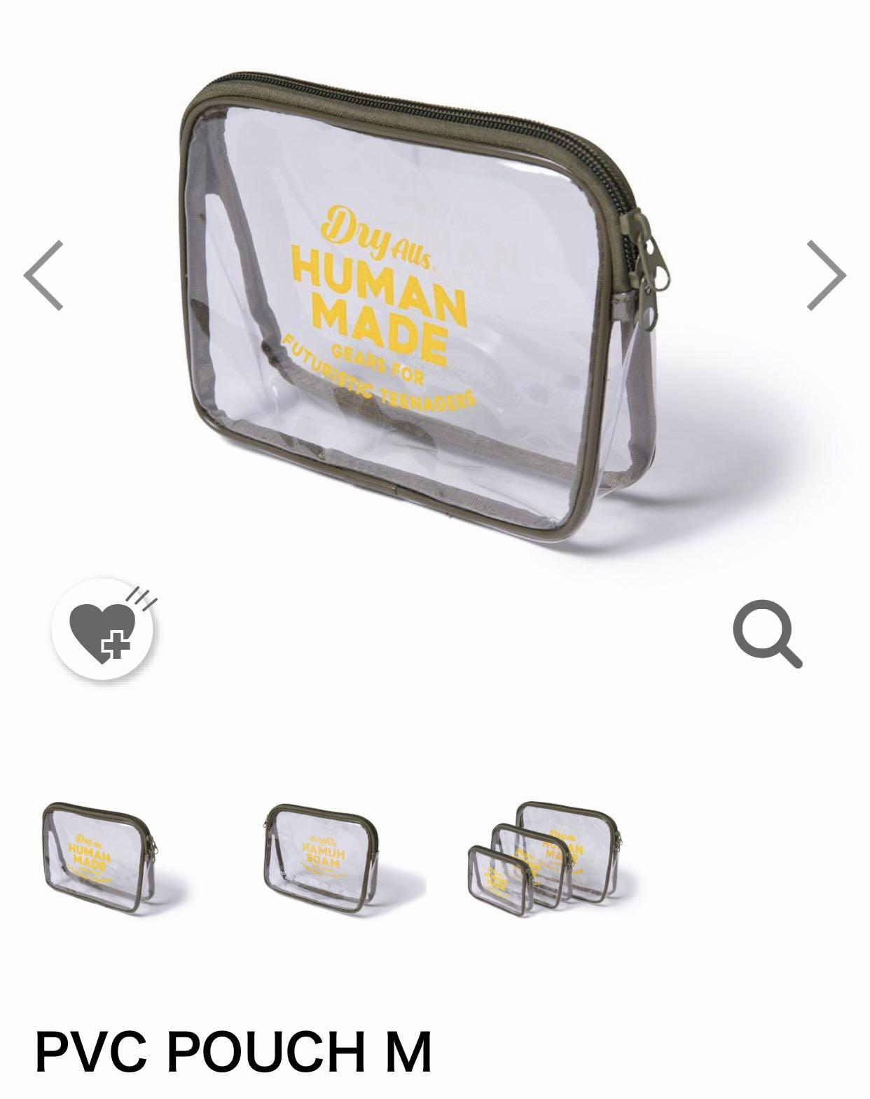Human made PVC Pouches, Men's Fashion, Bags, Belt bags, Clutches and ...
