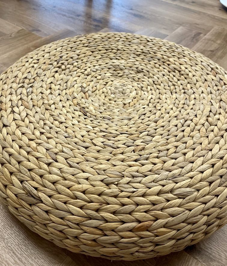 IKEA Alseda Rattan Floor Stool, Furniture & Home Living, Furniture ...