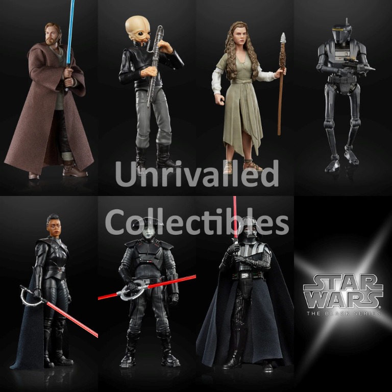 [In Hand] Hasbro Star Wars The Black Series 6 inches scale Wave 34 ...