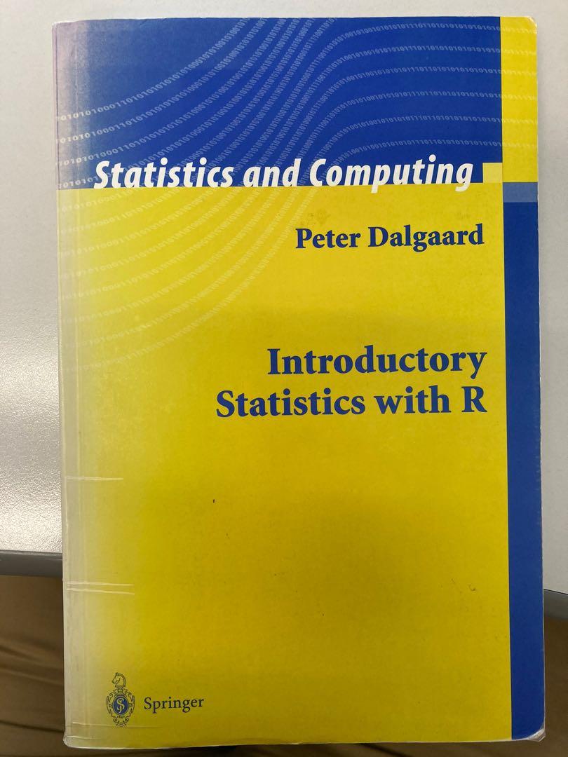 Introductory statistics with R, 興趣及遊戲, 書本 & 文具, 教科書 - Carousell
