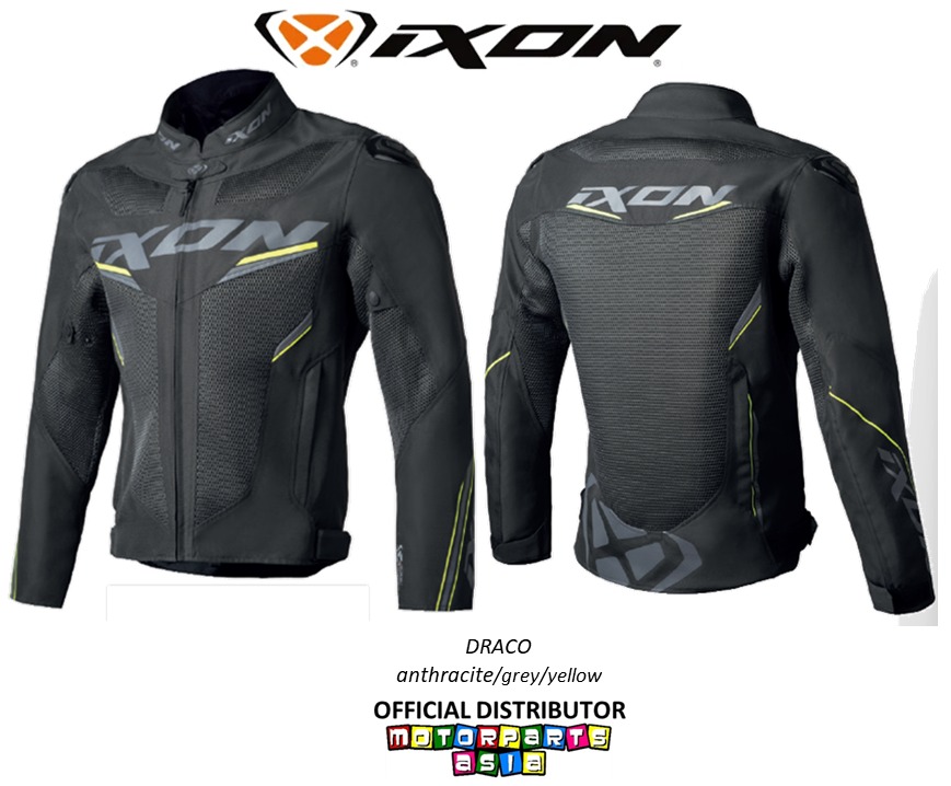 IXON Draco Riding Jacket, Motorcycles, Motorcycle Apparel on Carousell