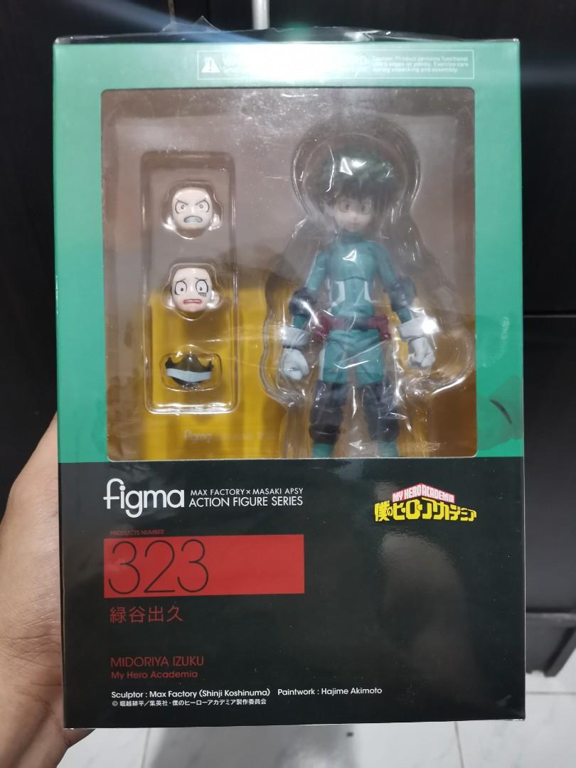 Izuku Midoriya | Deku | Figma 323 with Exclusive Alternate Head/Masked ...