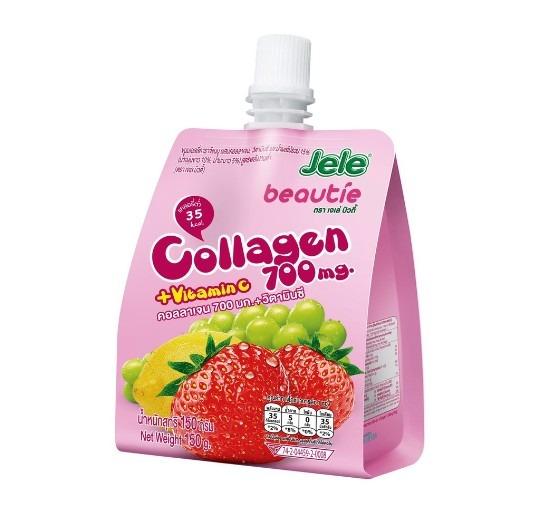 Jele Beautie Drink Jelly Thailand Collagen Glutathione Vitamin A C E ...