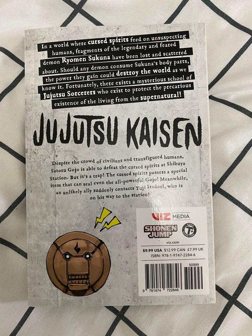 Jujutsu Kaisen Manga Volume 11 (Nanami cover), Hobbies & Toys, Books ...