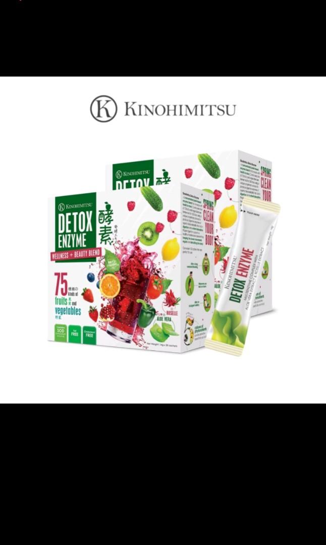 Kinohimitsu Detox Enzyme, Health & Nutrition, Health Supplements ...