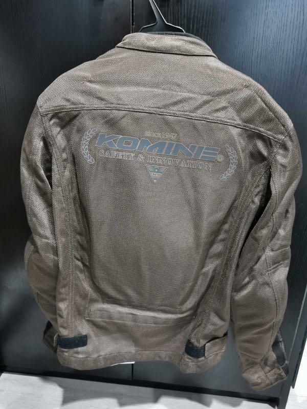 KOMINE JK-1191 Neo-brown motorcycle jacket, Women's Fashion, Coats, Jackets and Outerwear on ...