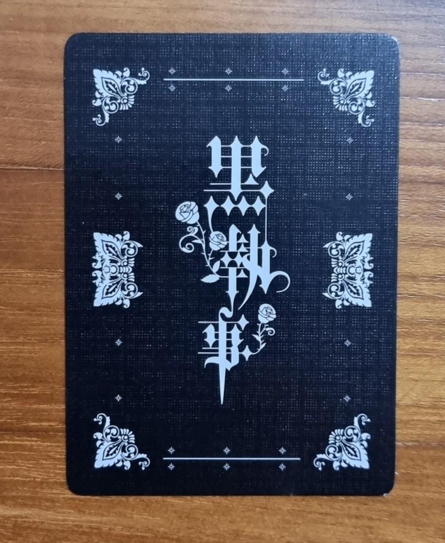 Kuroshitsuji Black Butler Anime Playing Cards Deck Official Merch ...