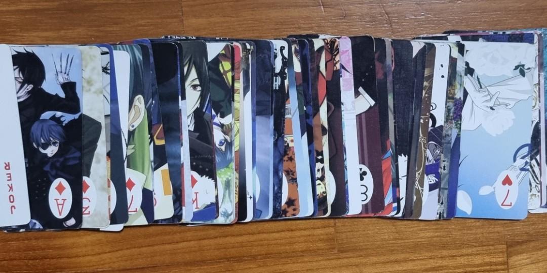Kuroshitsuji Black Butler Anime Playing Cards Deck Official Merch ...
