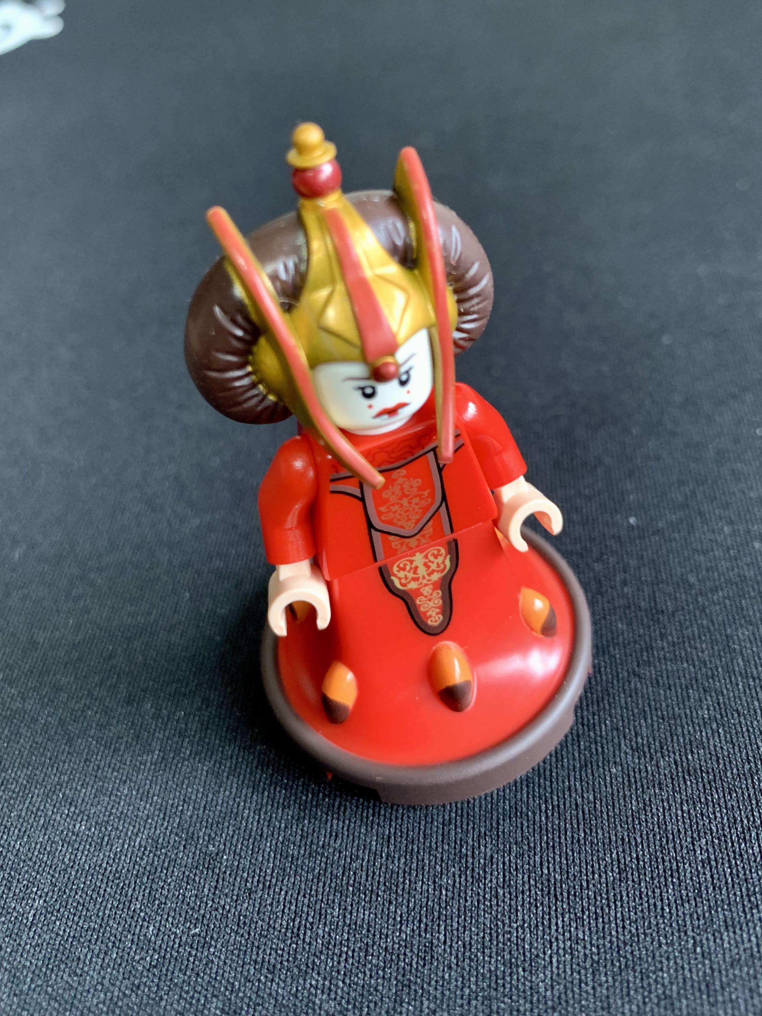 LEGO Star Wars Queen Amidala Minifigure 9499, Hobbies & Toys, Toys ...