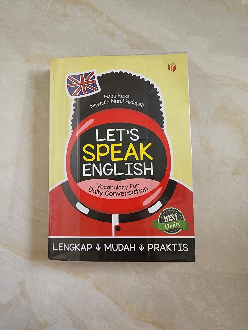 Lets Speak English / Buku Belajar Bahasa Inggris, Buku & Alat Tulis ...