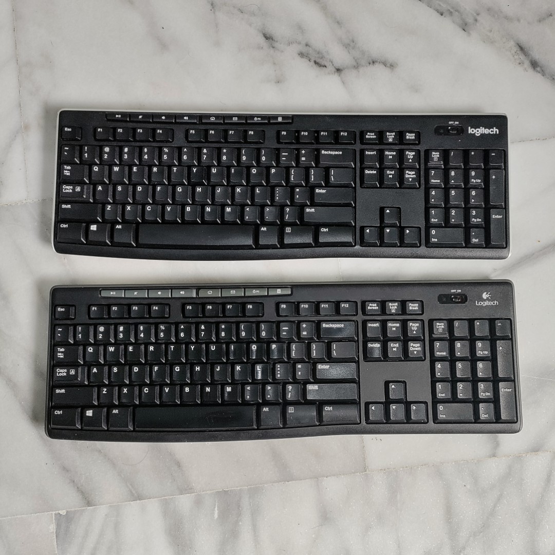 Logitech K270 wireless Keyboard with Unifying Receiver, Computers ...