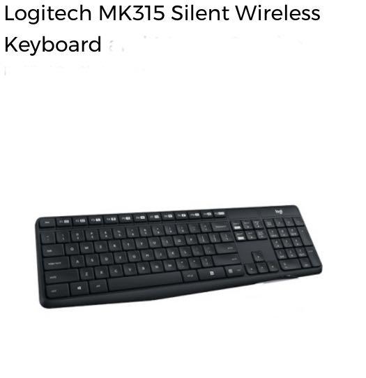 Logitech Keyboard (no mouse included), Computers & Tech, Parts ...