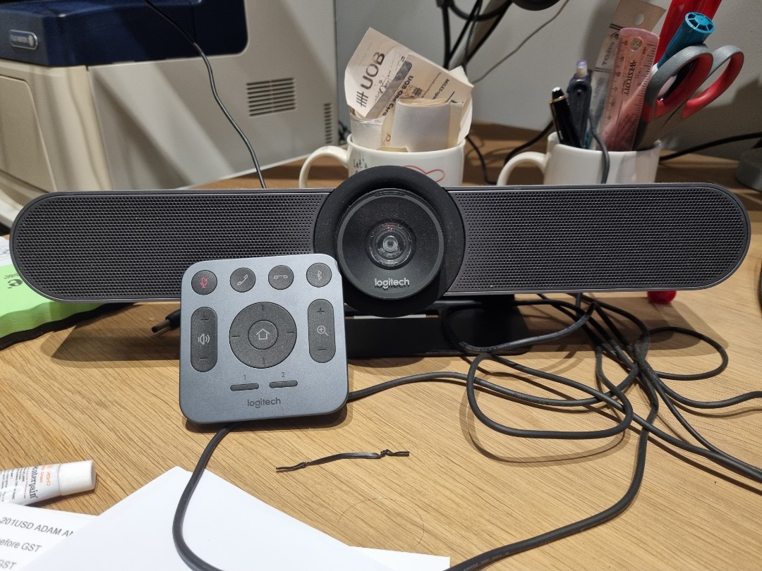 Logitech MeetUp 4k video and conferencing system, Computers & Tech ...