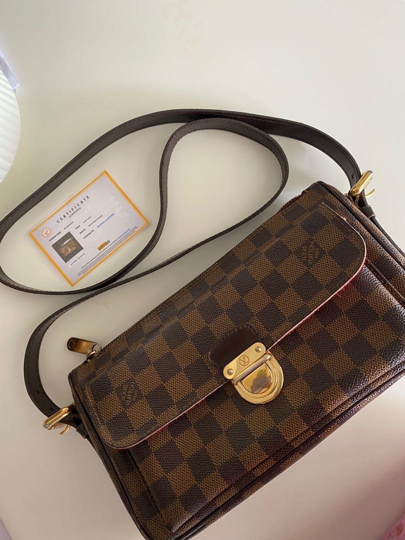 LV Ravello GM Damier Ebene with entrupy, Luxury, Bags & Wallets on ...