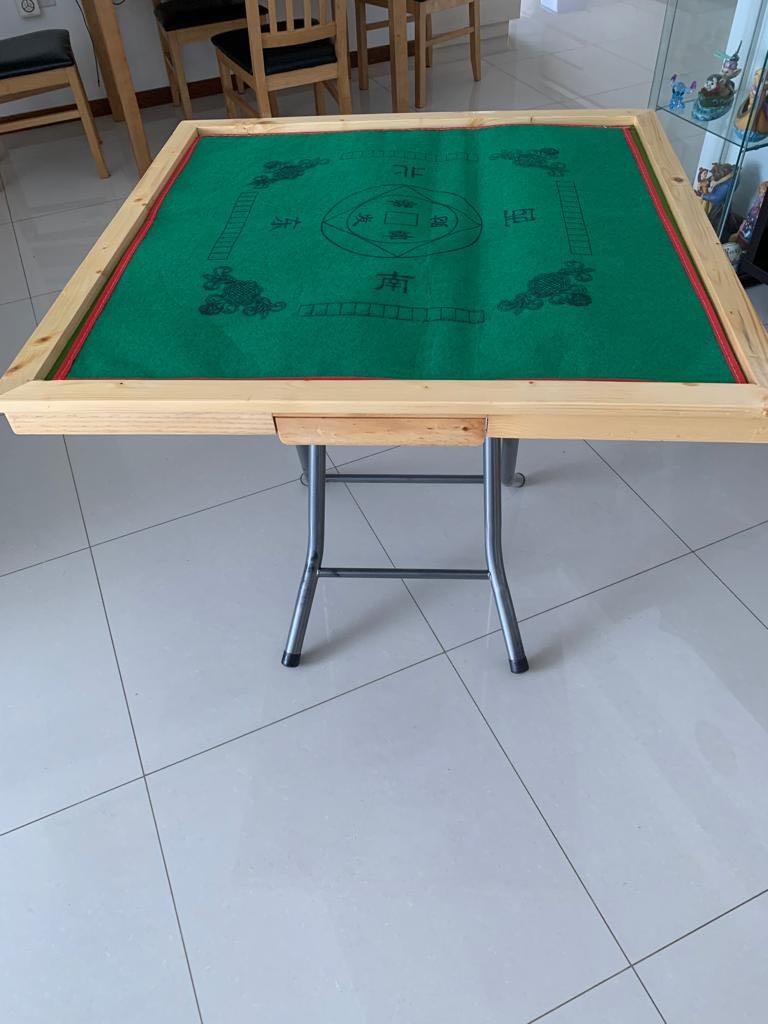 Mahjong / Card table, Furniture & Home Living, Furniture, Tables & Sets ...