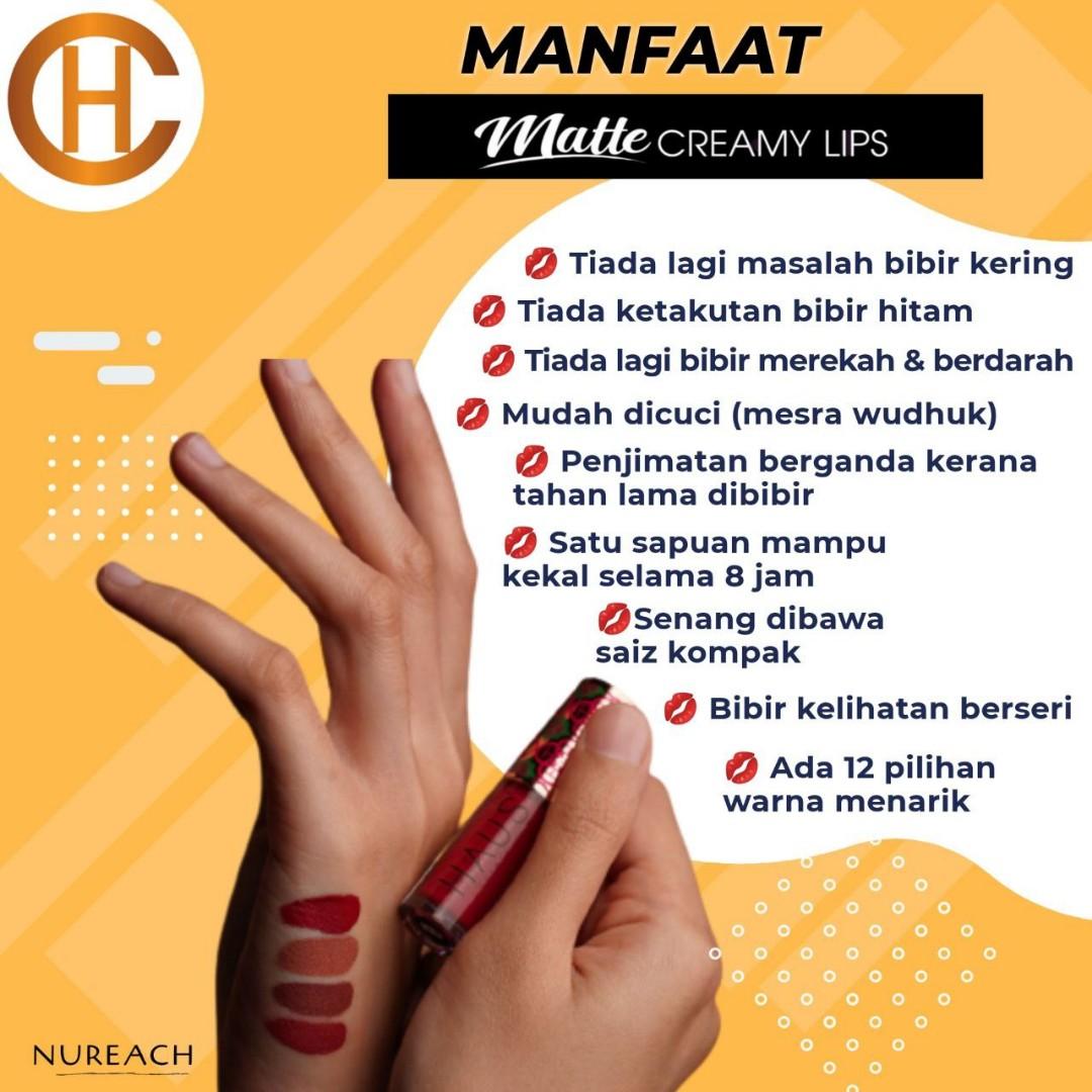 MATTE CREAMY LIPS (MCL) by HAUS, Beauty & Personal Care, Face, Makeup ...