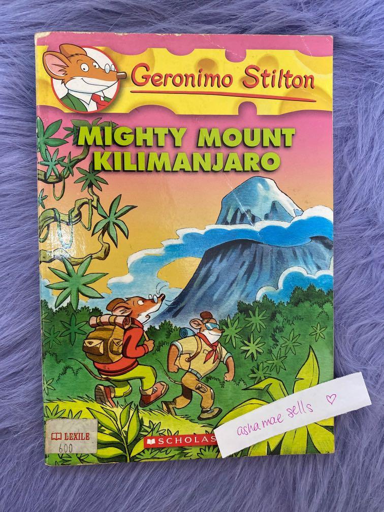 Mighty Mount Kilimanjaro Geronimo Stilton, Hobbies & Toys, Books ...