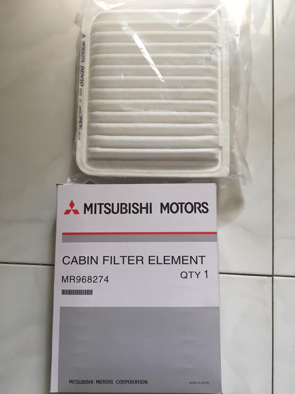 Mitsubishi Lancer ex ASX Air filter, Car Accessories, Accessories on ...