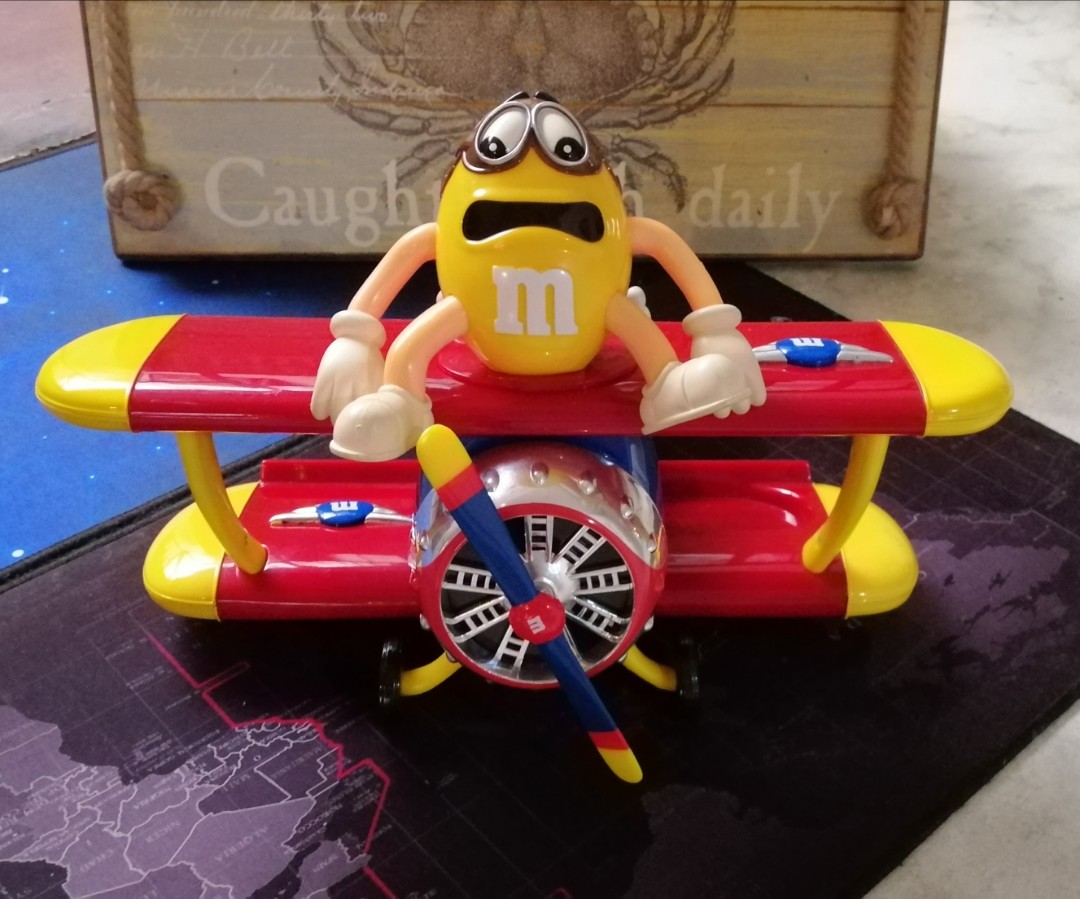 M&Ms Collectible Airplane Dispenser, Hobbies & Toys, Toys & Games on ...
