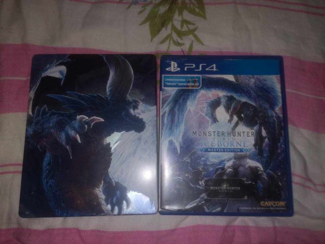 Monster Hunter World Iceborne with Steelcase, Video Gaming, Video Games ...