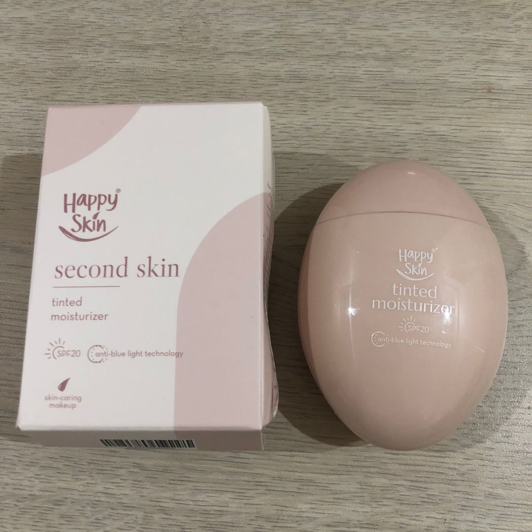 NEW Happy Skin Tinted Moisturizer (Light Beige), Beauty & Personal Care ...