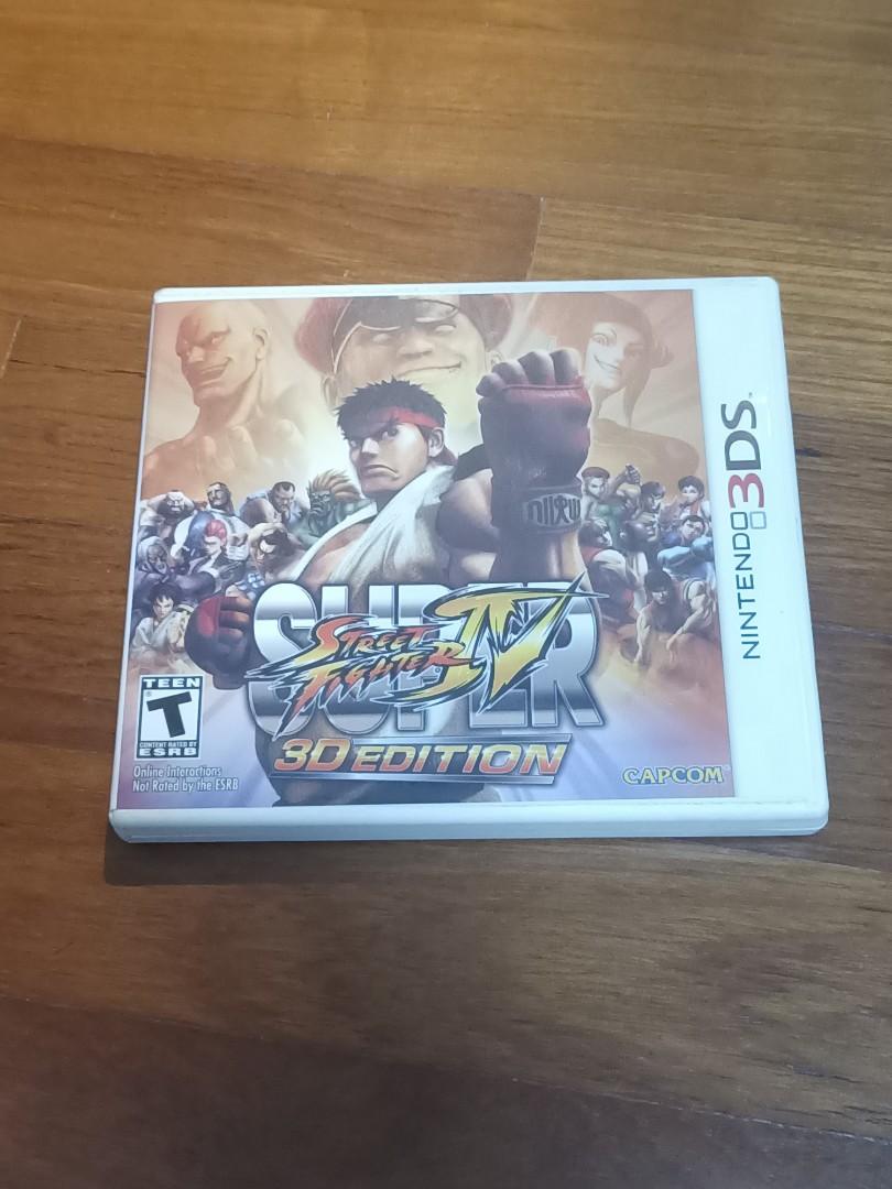 Nintendo 3DS Street Fighter IV 3D Edition, Video Gaming, Video Games ...