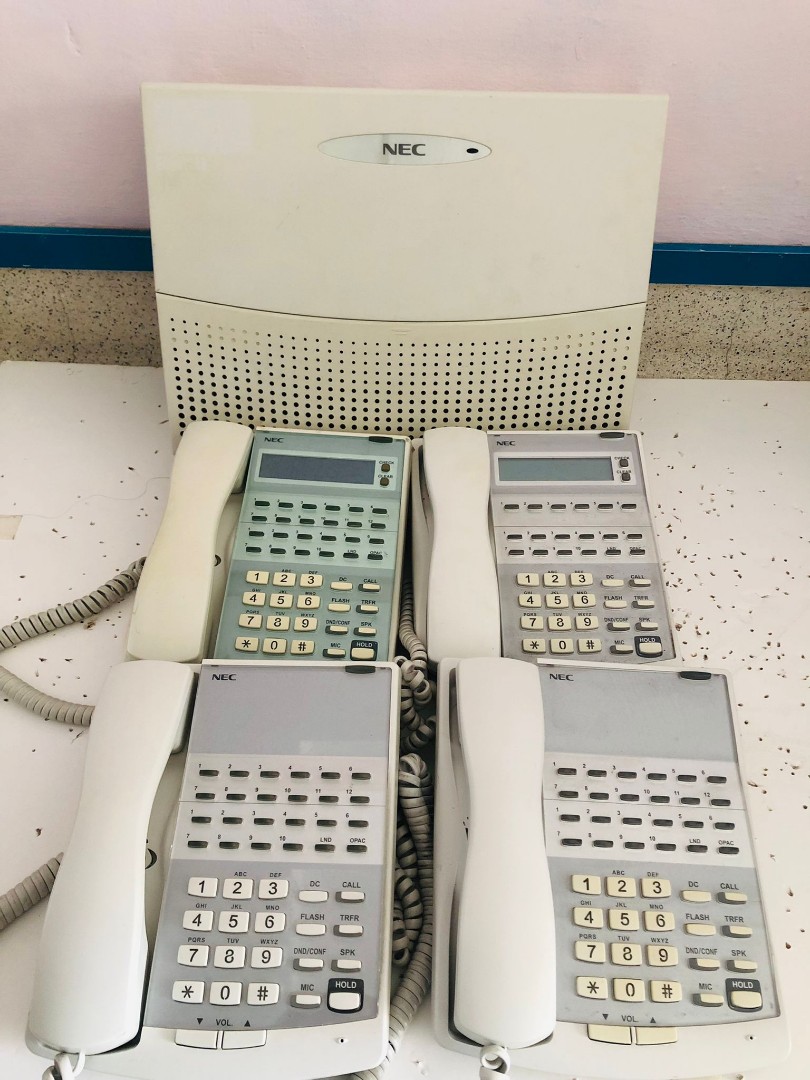 Nec telephone system, Computers & Tech, Office & Business Technology on ...