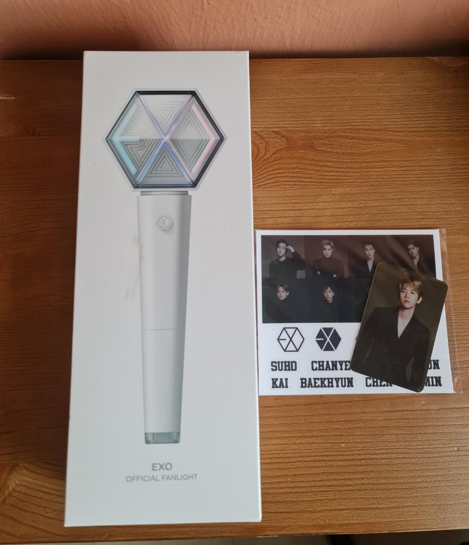 OFFICIAL LIGHTSTICK (SVT, NCT, EXO), Hobbies & Toys, Collectibles ...