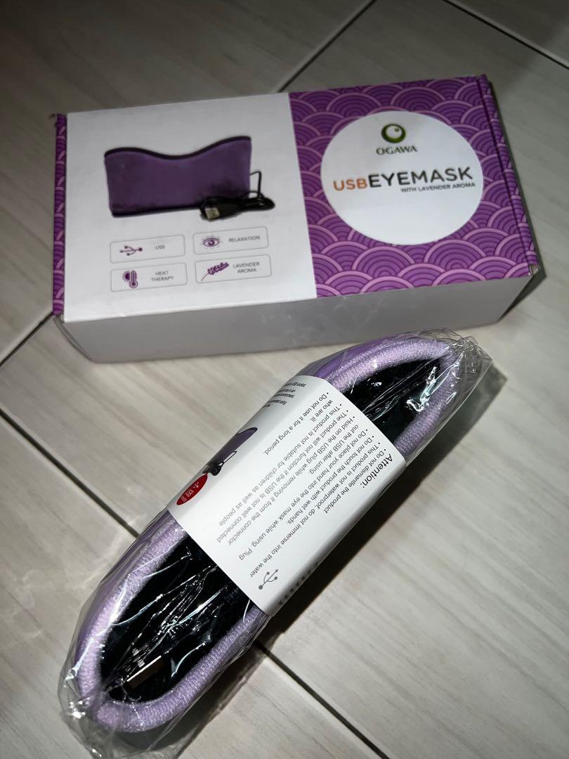 Ogawa USB Aroma Eyemask, Health & Nutrition, Massage Devices on Carousell