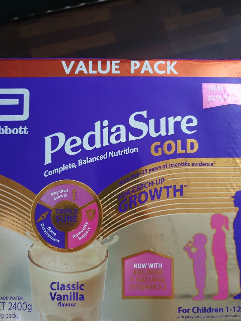 Pediasure milk powder, Babies & Kids, Nursing & Feeding, Breastfeeding ...